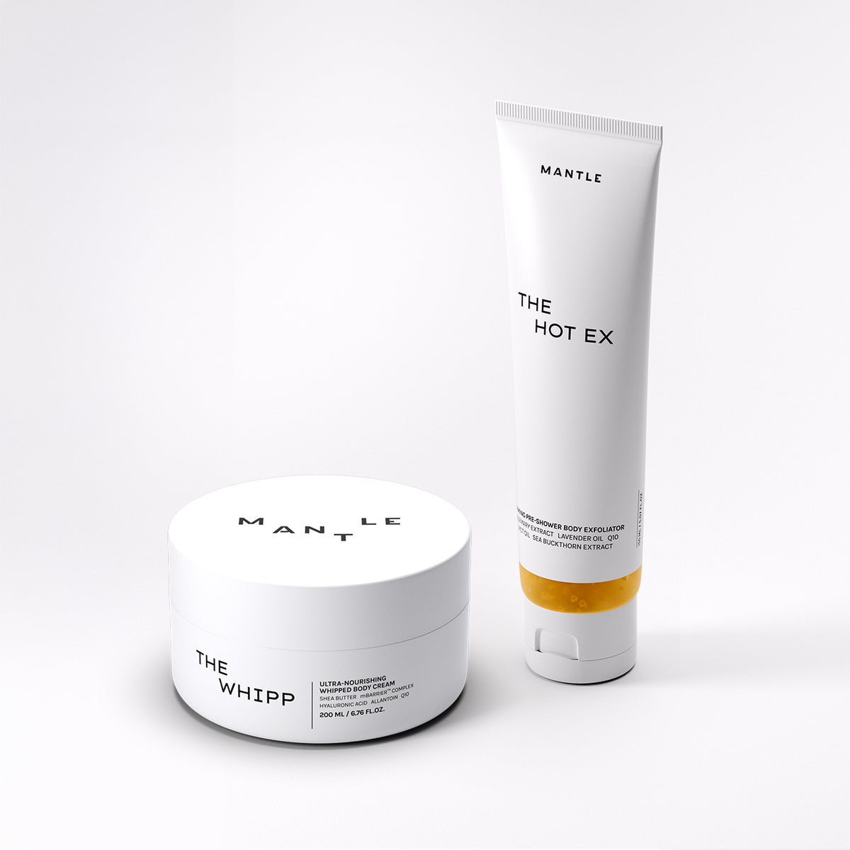 The Body Bundle | Exfoliating + moisturising duo | MANTLE