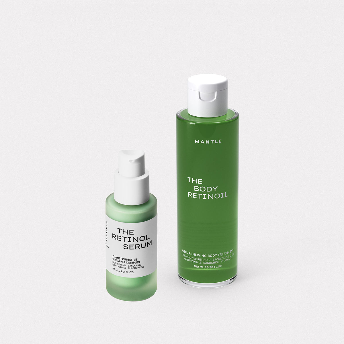 The Retinol Duo | Cell renewal for the whole body | MANTLE