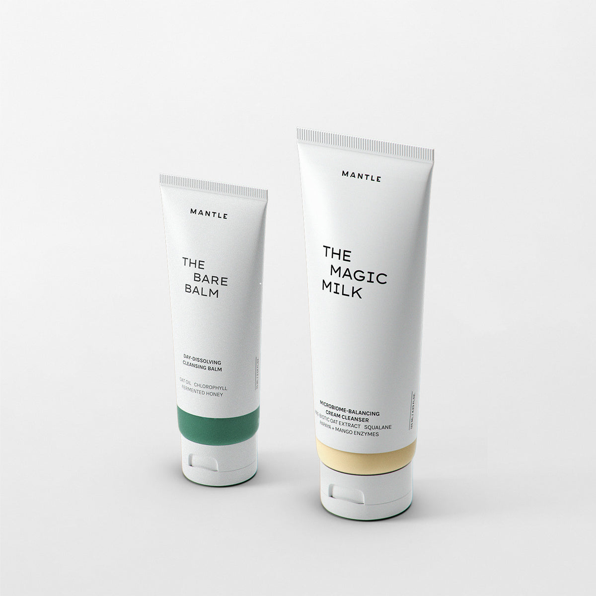 The Double Cleanse Routine | Cream cleanser + balm cleanser | MANTLE